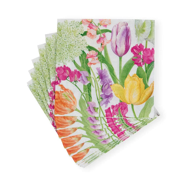 Spring Flower Show Cocktail Napkins | The Preppy Bunny