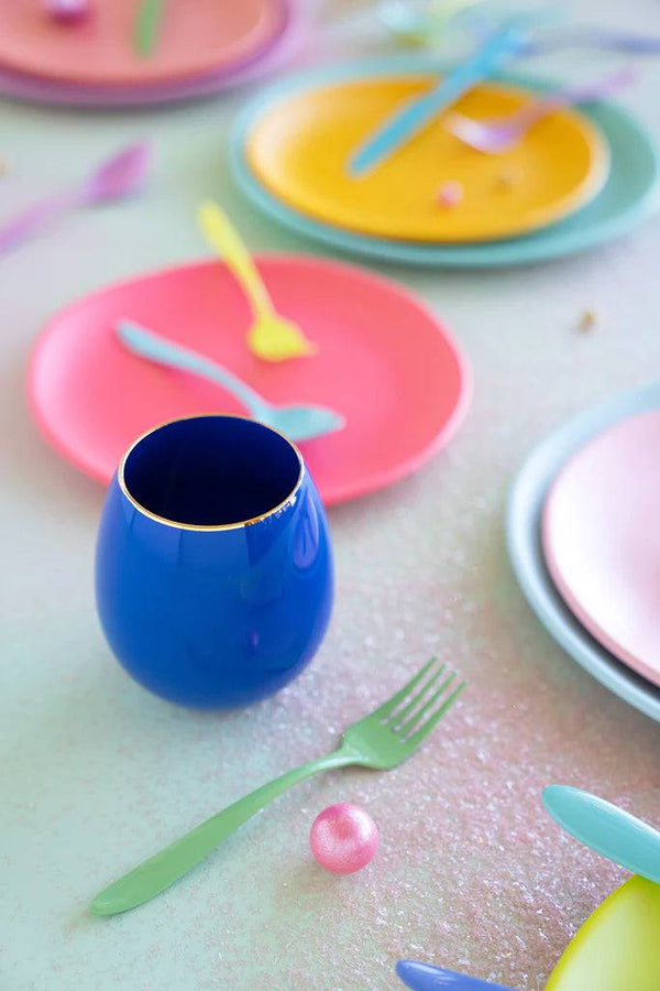 Glitterville Melamine Dinner Plate | The Preppy Bunny