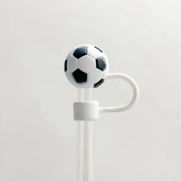 Soccer Straw Cover 10MM | The Preppy Bunny