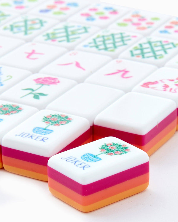 Sunset Mahjong Tiles | The Preppy Bunny