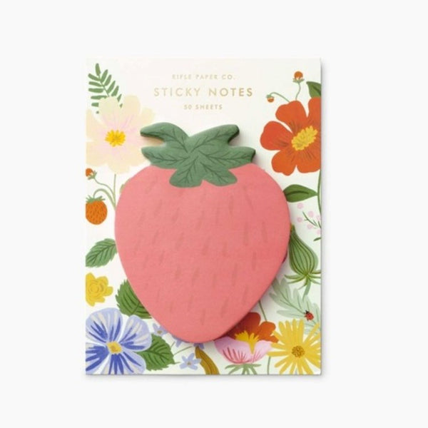 Strawberry Sticky Notes | The Preppy Bunny